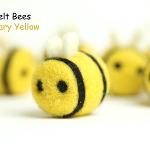 Felt Bees | Wool Felt Bee Hives | Felt Bumble Bees - Etsy