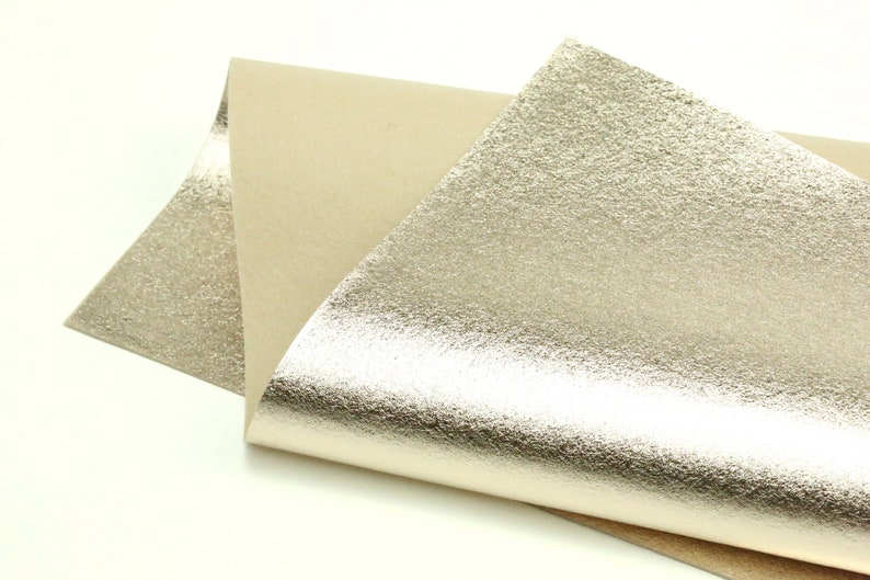 Metallic Felt BRUSHED LIGHT GOLD Metallic Felt Wool Felt - Etsy