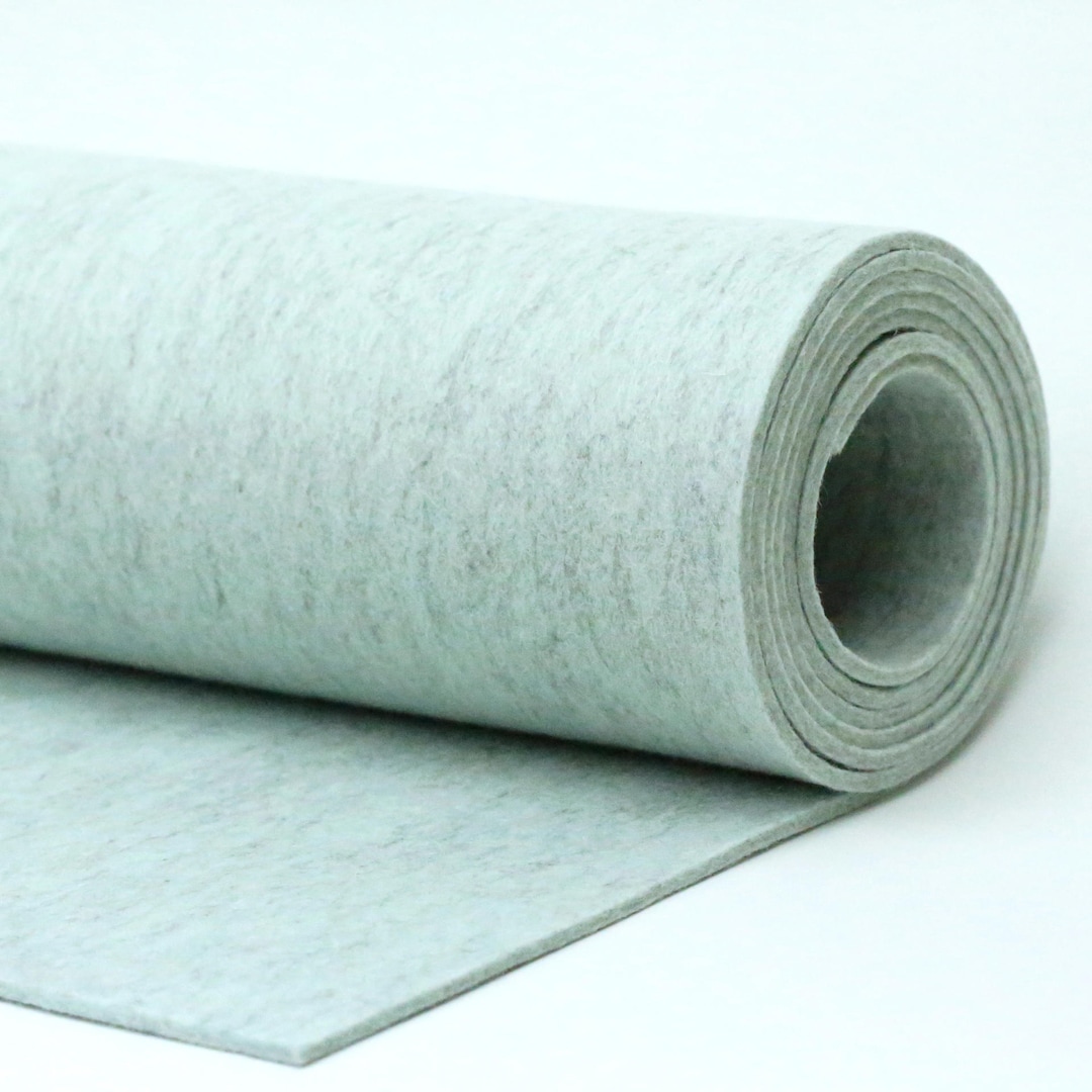 Mint N Chip 3mm Wool Felt | Designer Felt | Thick Wool Felt | 3mm Felt ...