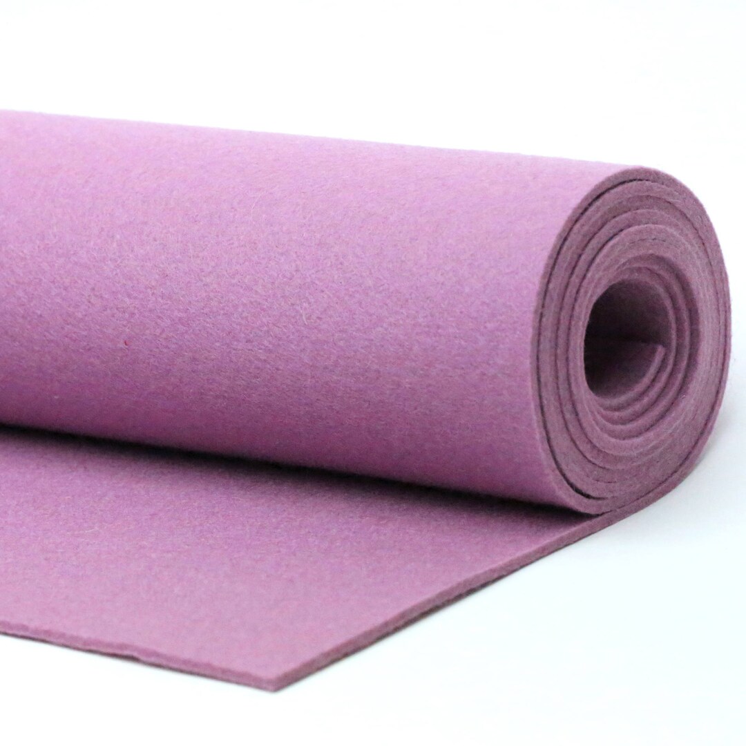 Orchid 3mm Wool Felt | Designer Felt | Thick Wool Felt | 3mm Felt ...