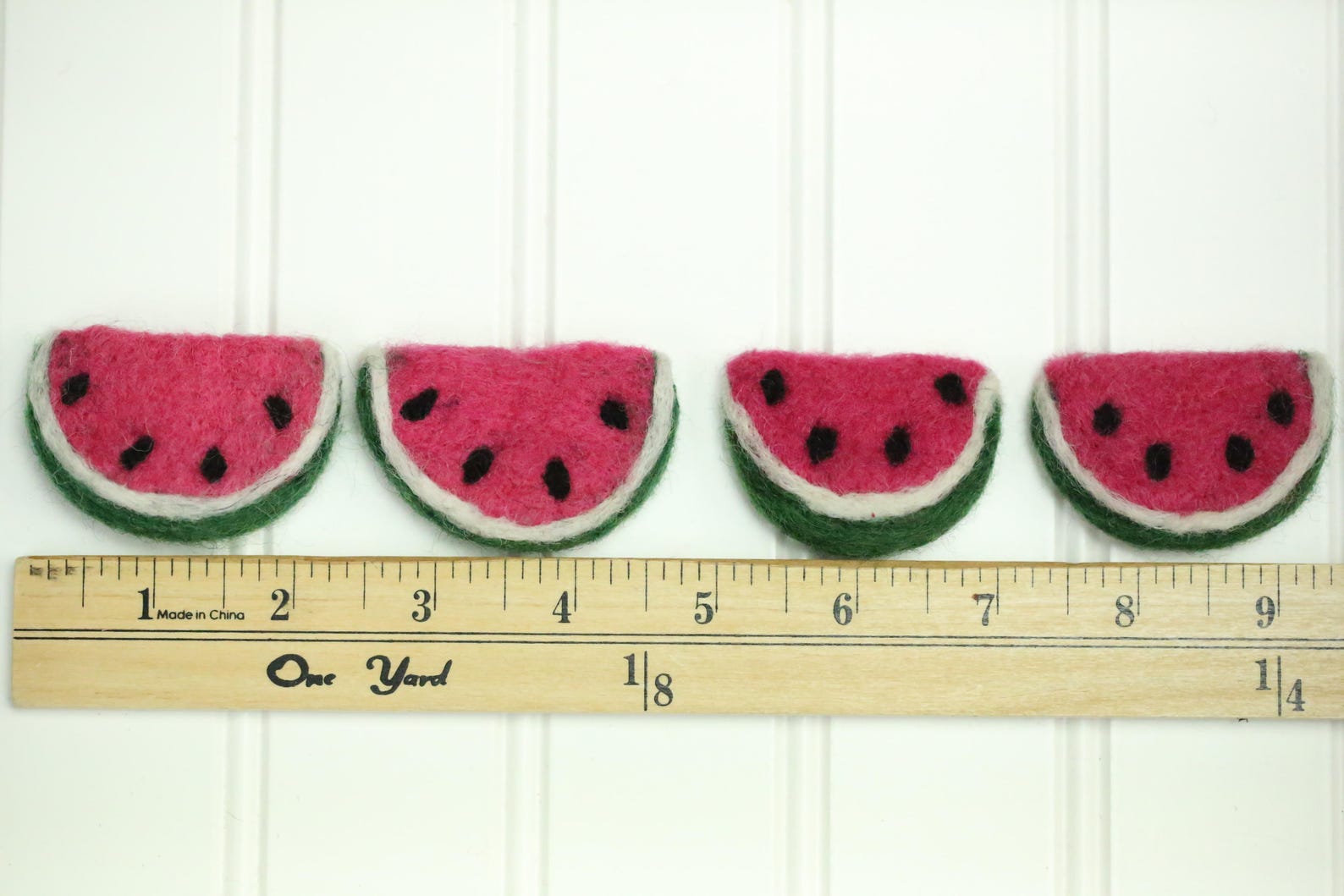 Felt Watermelon // Felt Summer Fruits // Felt Watermelon - Etsy