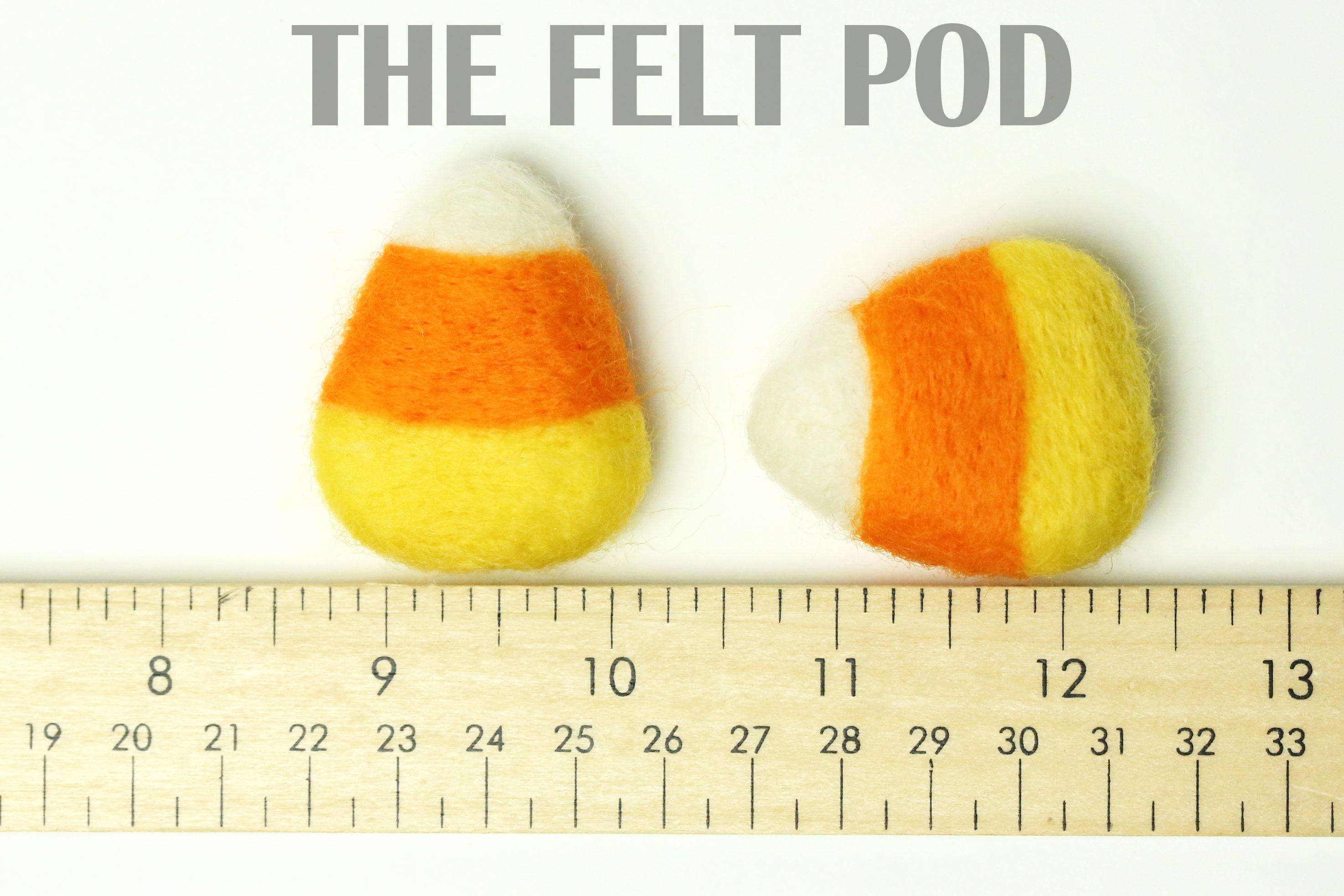 Felt Candy Corns // Halloween Candy Corns // Candy Corn | Etsy