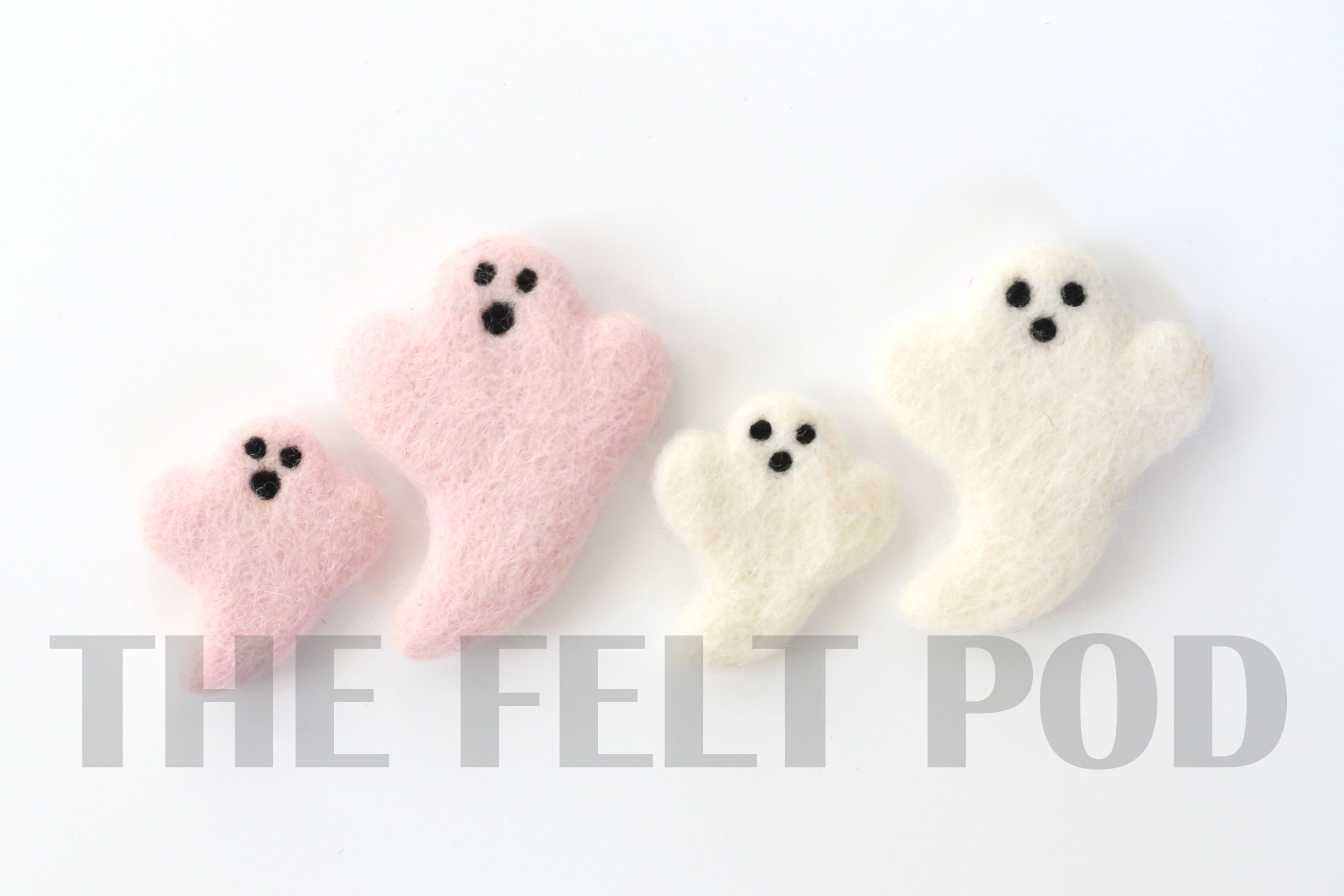 Felt Ghost | Felted Ghost | Halloween Decoration | Halloween Decor ...