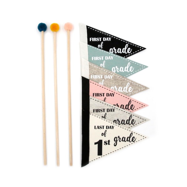 Banderín escolar - Etsy México