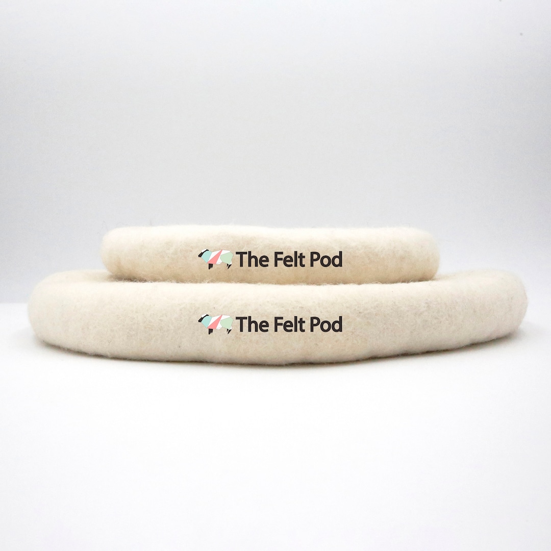 Needle Felting Mat - Round - All Natural Wool Felt Mat for Needle ...