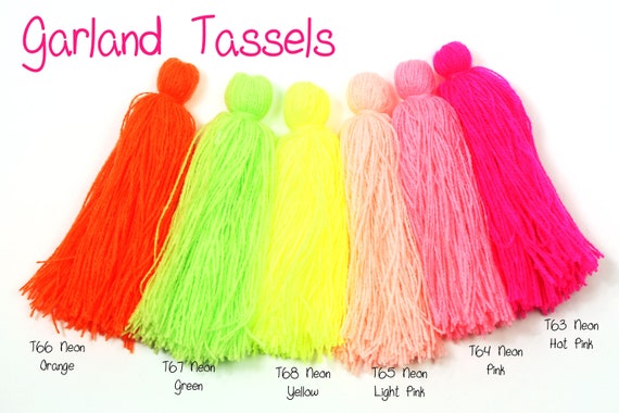 Cotton tassel garland store