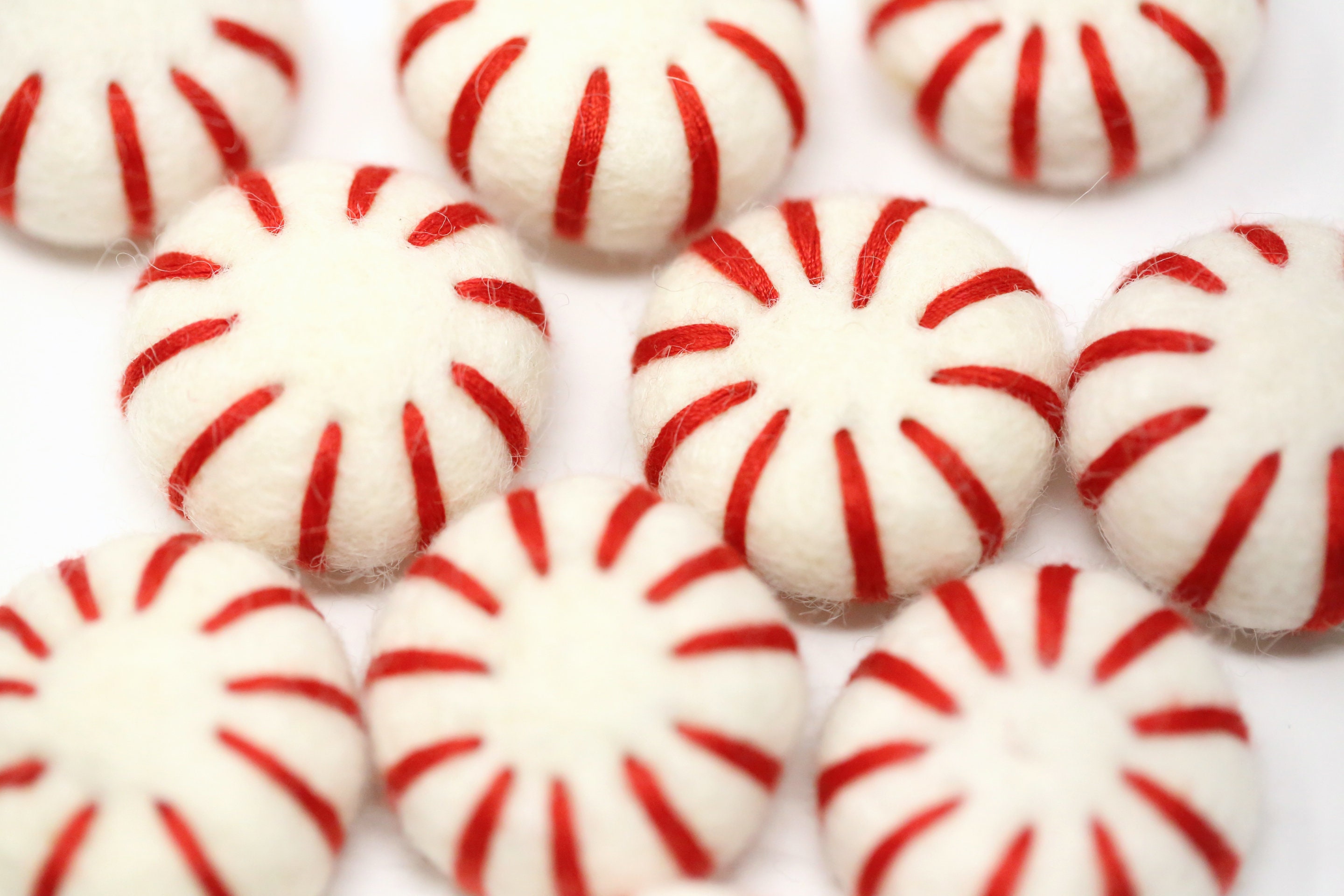 Peppermint Candy // Felt Peppermint Candies // Felt Peppermint - Etsy ...