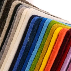 Hunter Green Designer 3mm Felt | Thick Wool Felt - 3mm Felt | 100% Wool ...