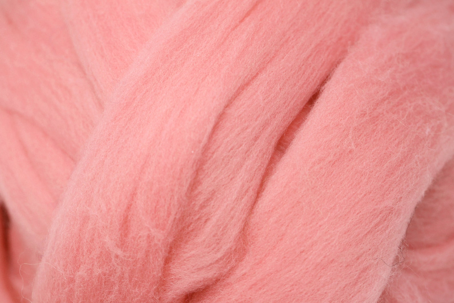 Merino Wool Roving 21 Micron Pink Roving | Wet Felting | Needle Felting ...