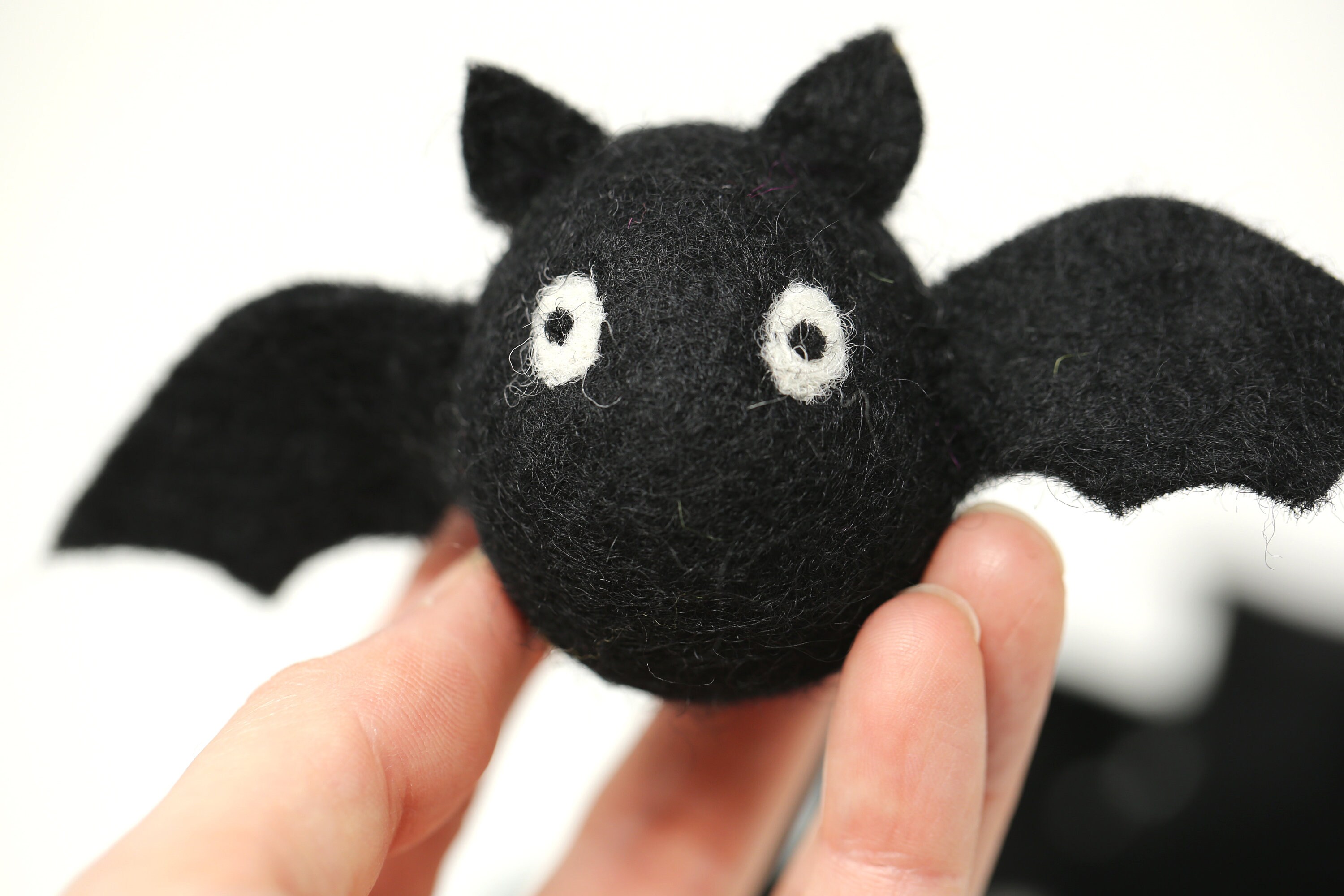 Felt Bats Halloween Bats Halloween Felted Bats | Etsy