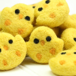 Felted Chick // Felt Chicks // Easter Chicks // Needle Felted Chicks ...