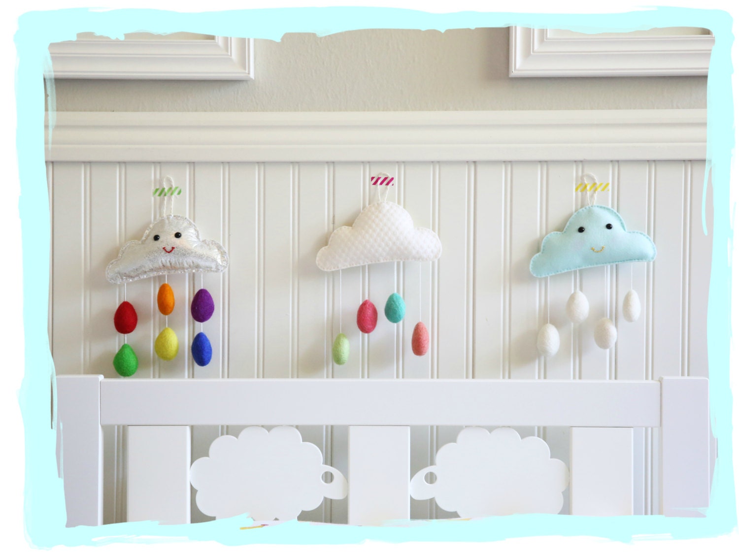 Felt RAINDROPS 3 to 4 Cm 10 Count Mix N Match 24 - Etsy