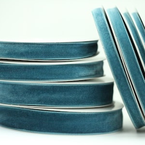 Velvet Ribbon // Double Sided Velvet Ribbon // Double Faced Velvet ...