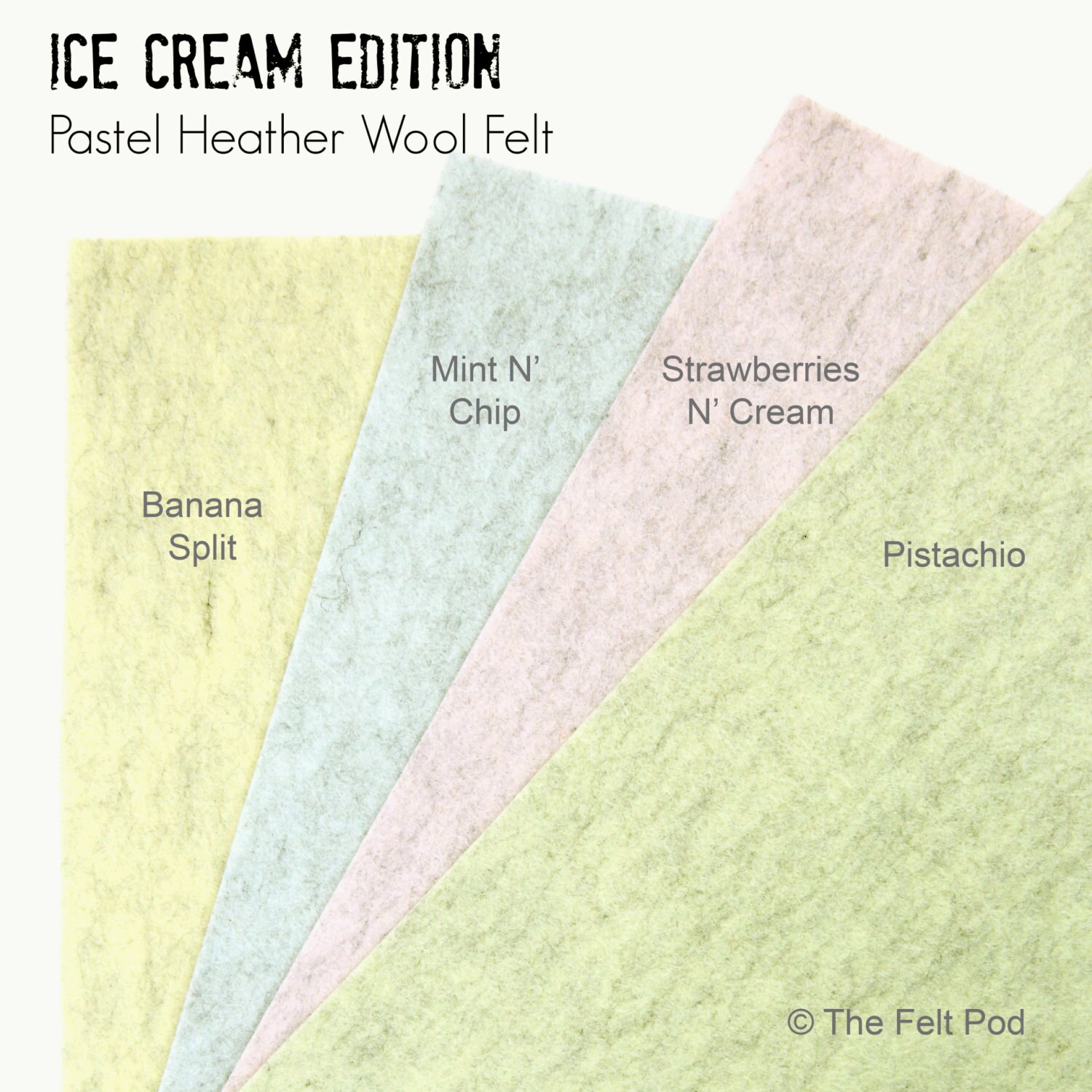 100 Percent Wool Felt Sheets 20 Sheets of 8 X 12 - Etsy