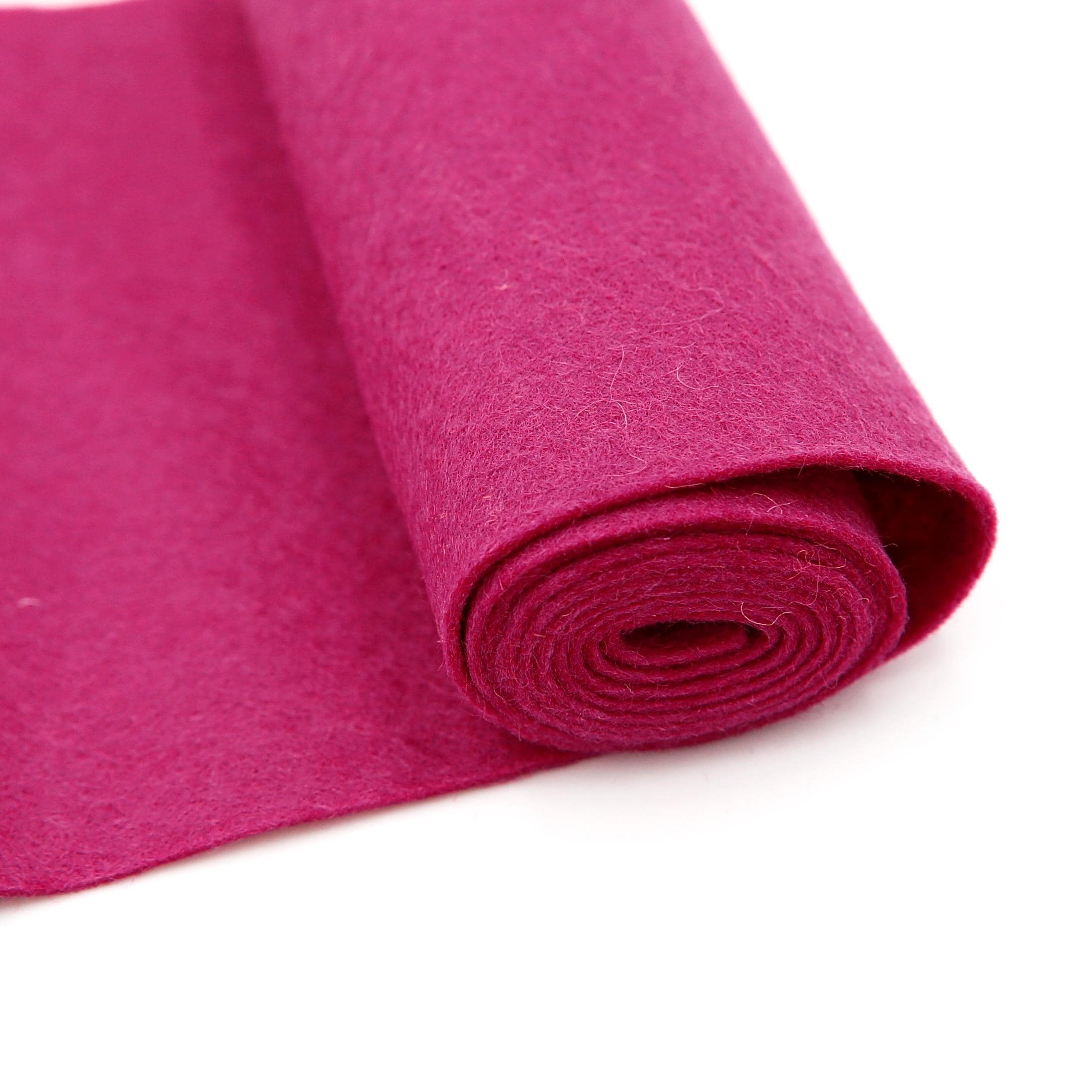 100 Percent Wool Felt Roll - Wool Felt Color MULBERRY- 5