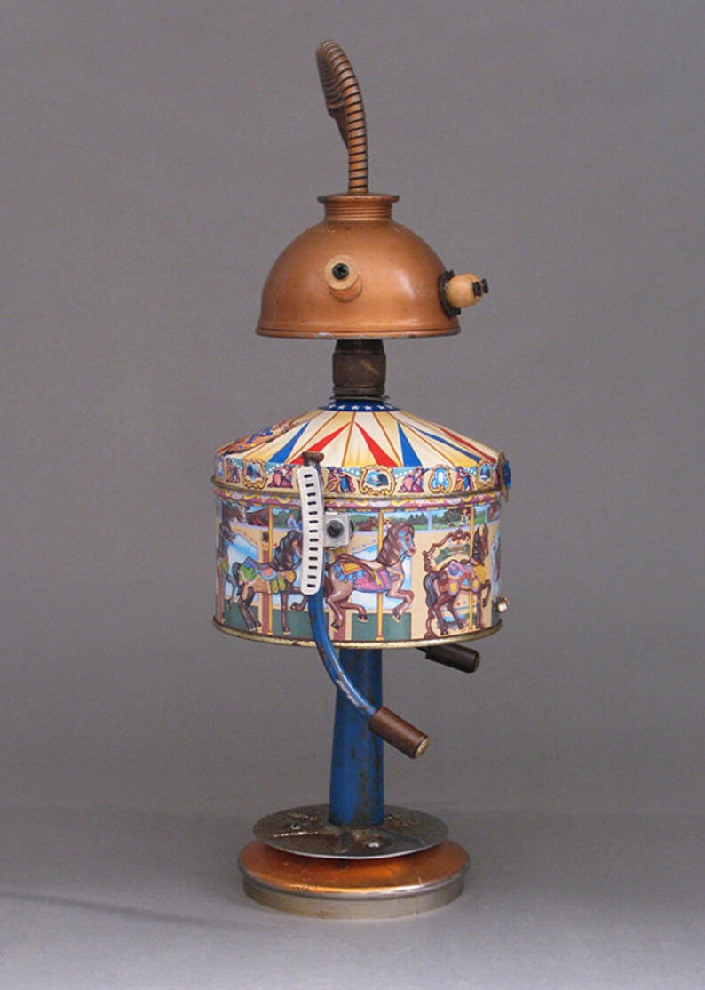 Robot Sculpture Clark - Etsy