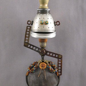 Robot Sculpture - Louie - Etsy