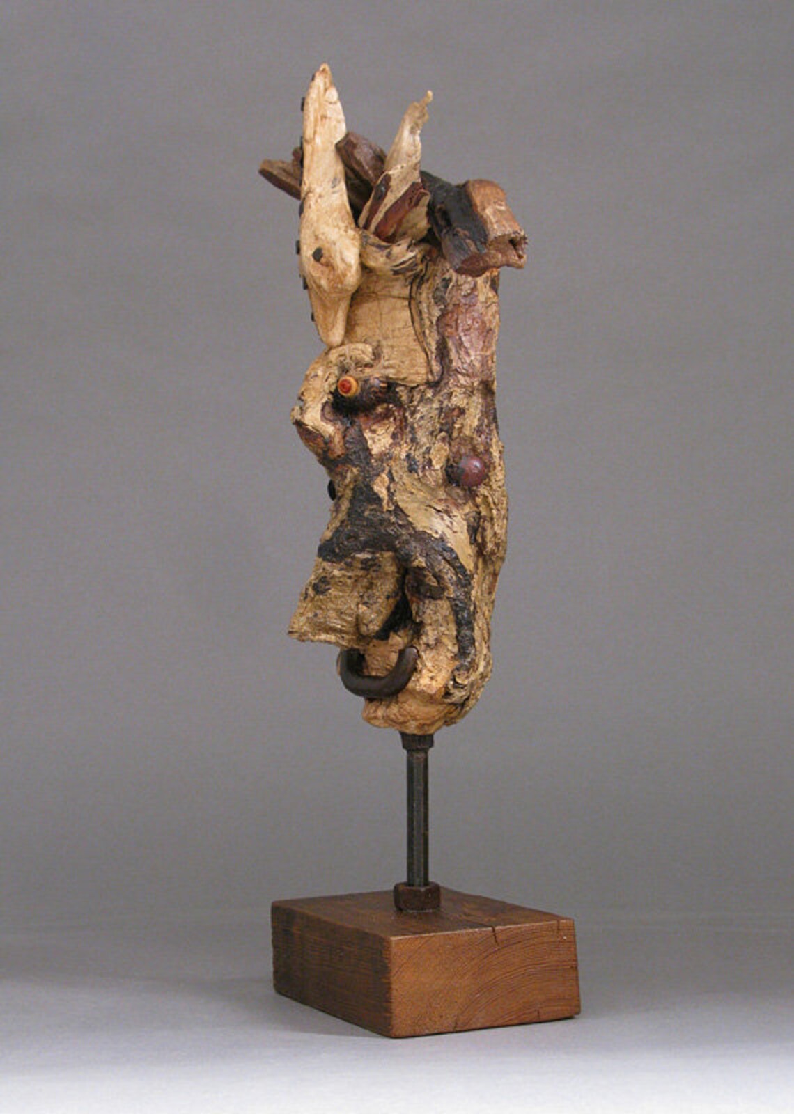 Driftwood Mask Sculpture - Remus - Etsy