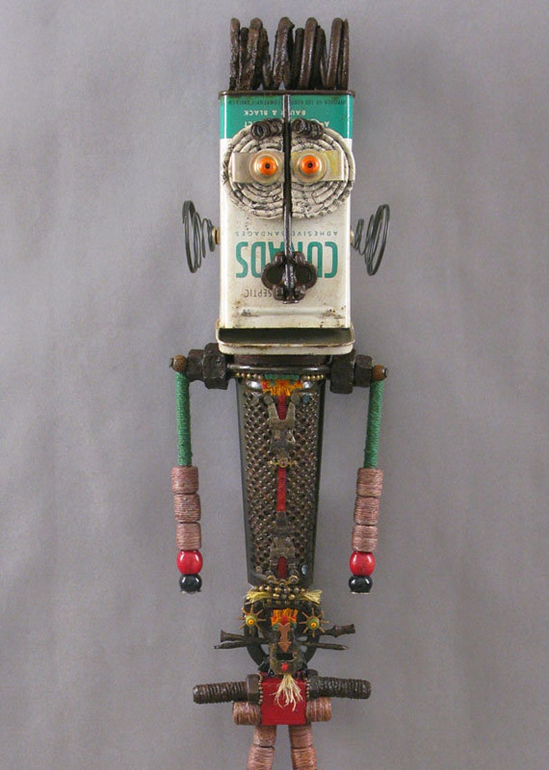 Robot Sculpture - Farlan - Etsy