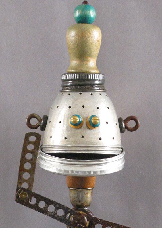 Robot Sculpture - Louie - Etsy