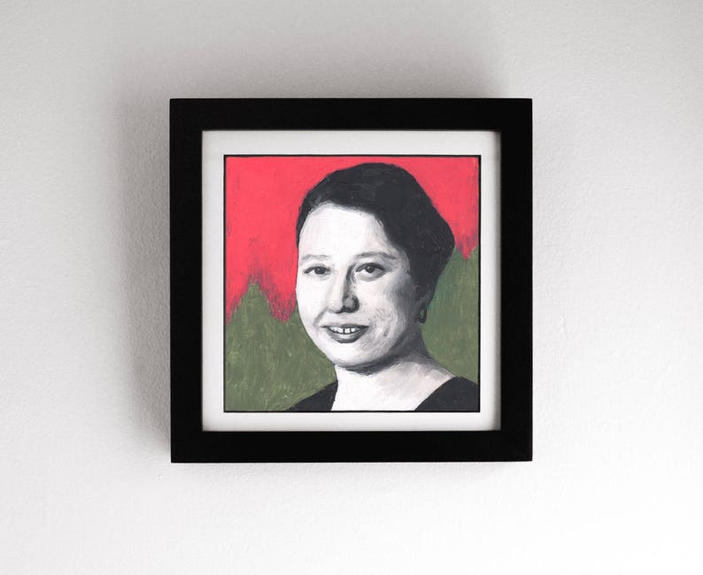 309365 of 365 Project 2017-7x7 in 9.5x9.5 frame Framed Original Oil ...