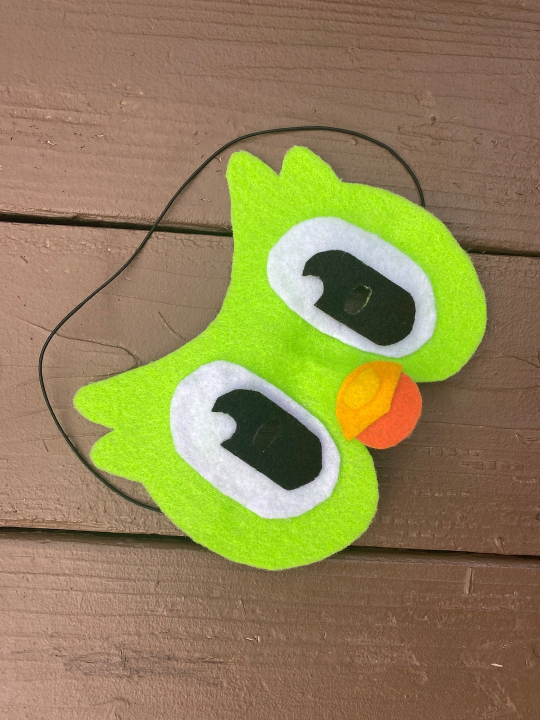 Duo-green Bird Face Mask~ Lingo~eye Mask~ Halloween Costume~ Green Bird ...