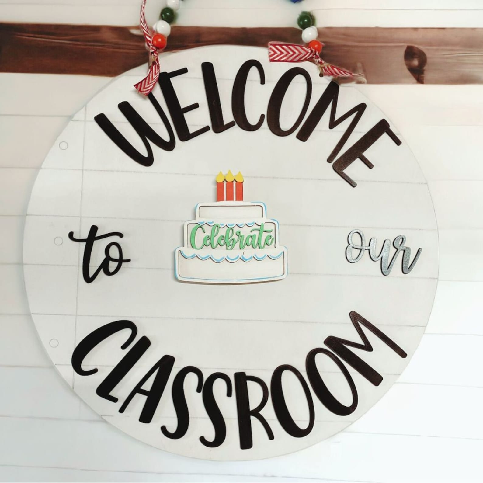 Interchangeable Personalized Classroom Door Sign, Teacher Gift, Back to ...