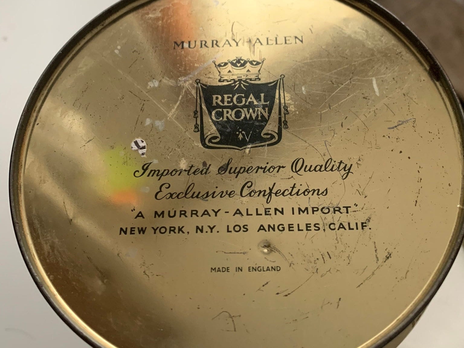 Vintage Murray Allen Tin With Handle-england summer Flower - Etsy
