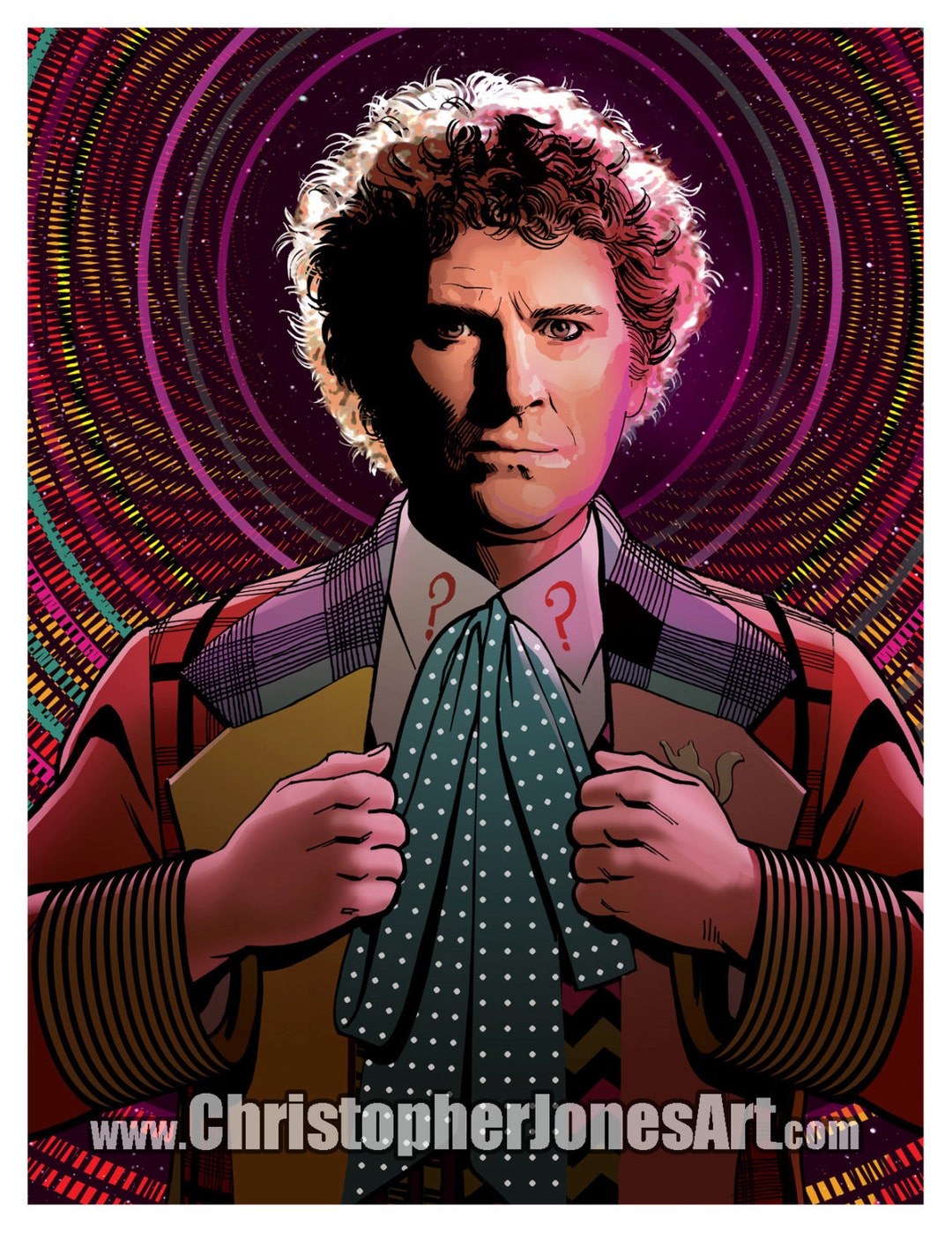 Doctor Who - the 6th Doctor: Colin Baker - Etsy