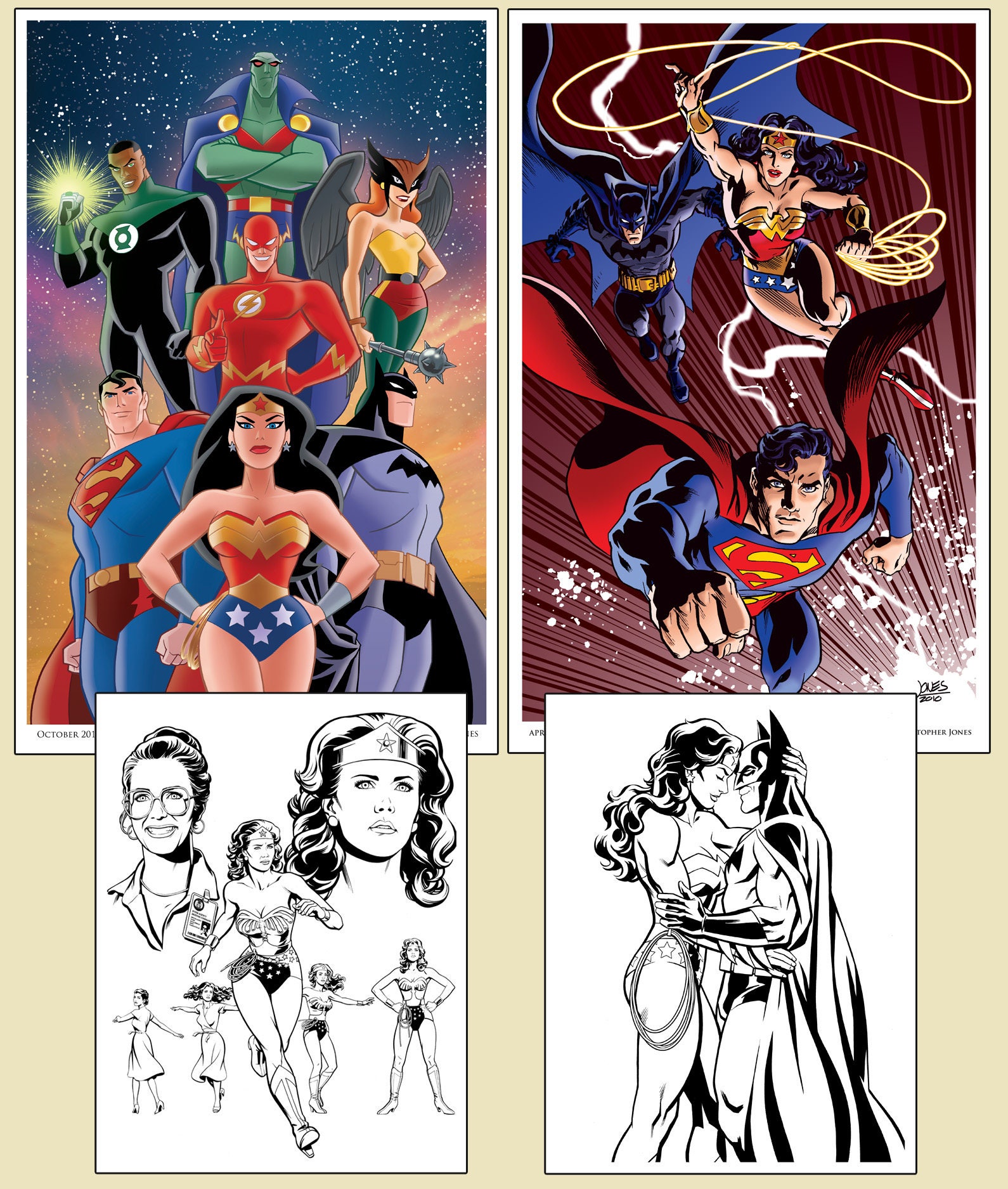 Wonder Woman Print Pack - Etsy
