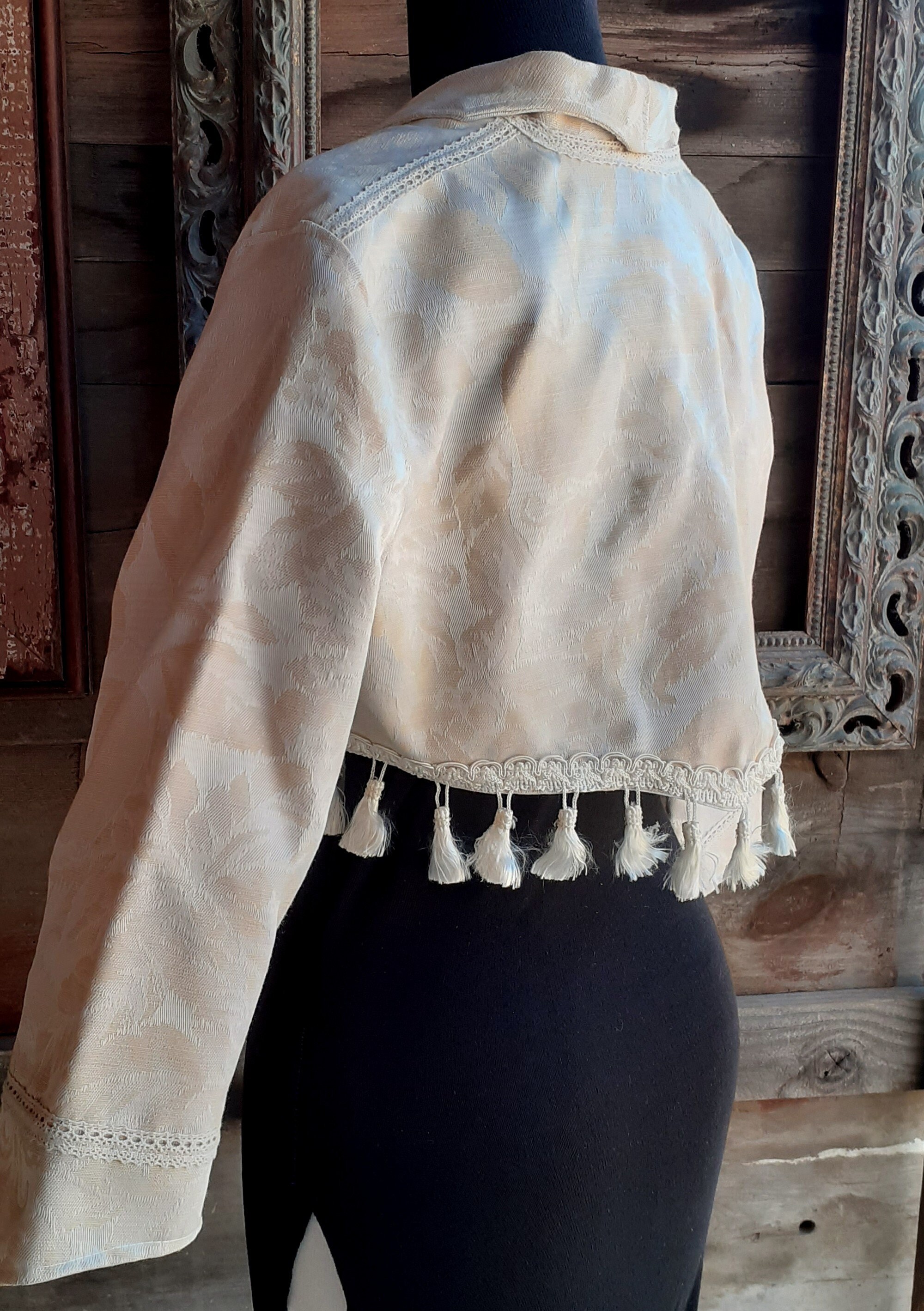 Egg Shell Bolero, Short Jacket, Shrug - Etsy