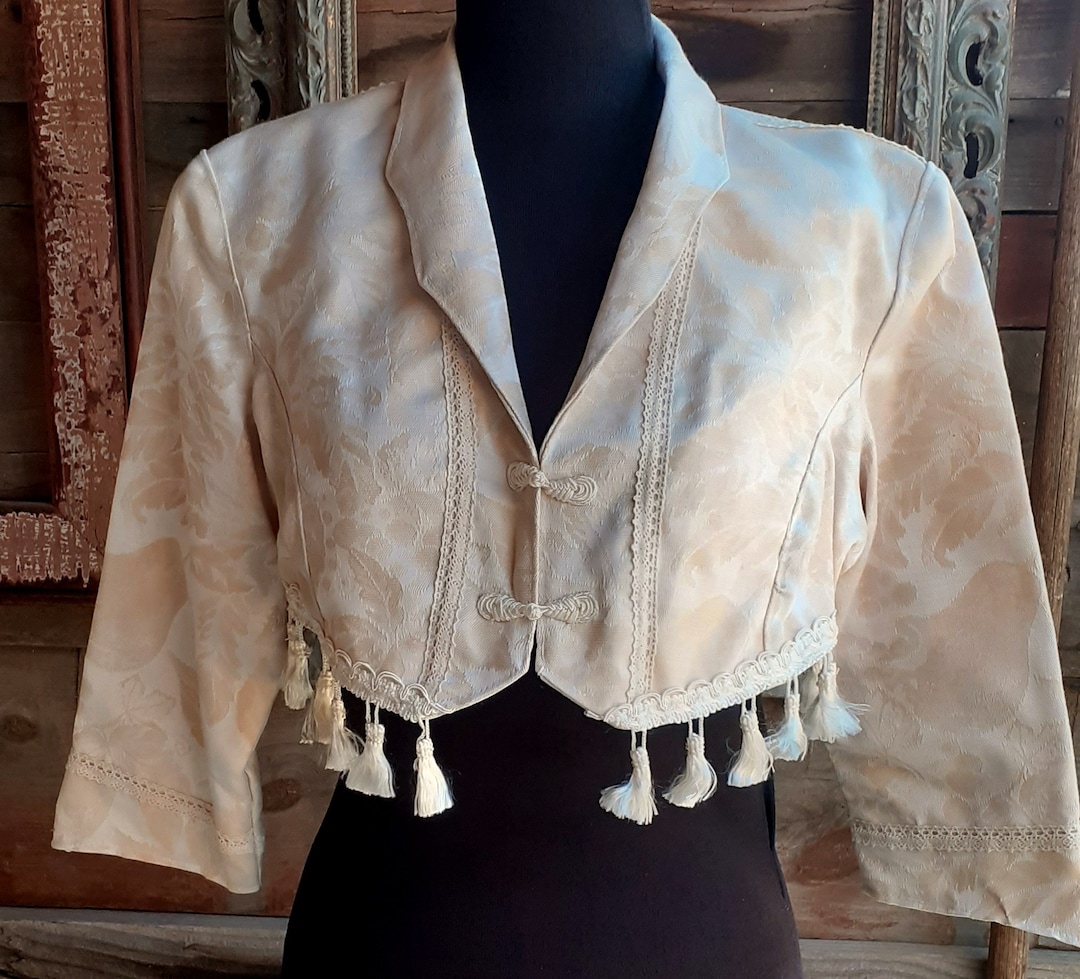 White, Egg Shell, Wedding Bolero, Short Jacket, Shrug - Etsy