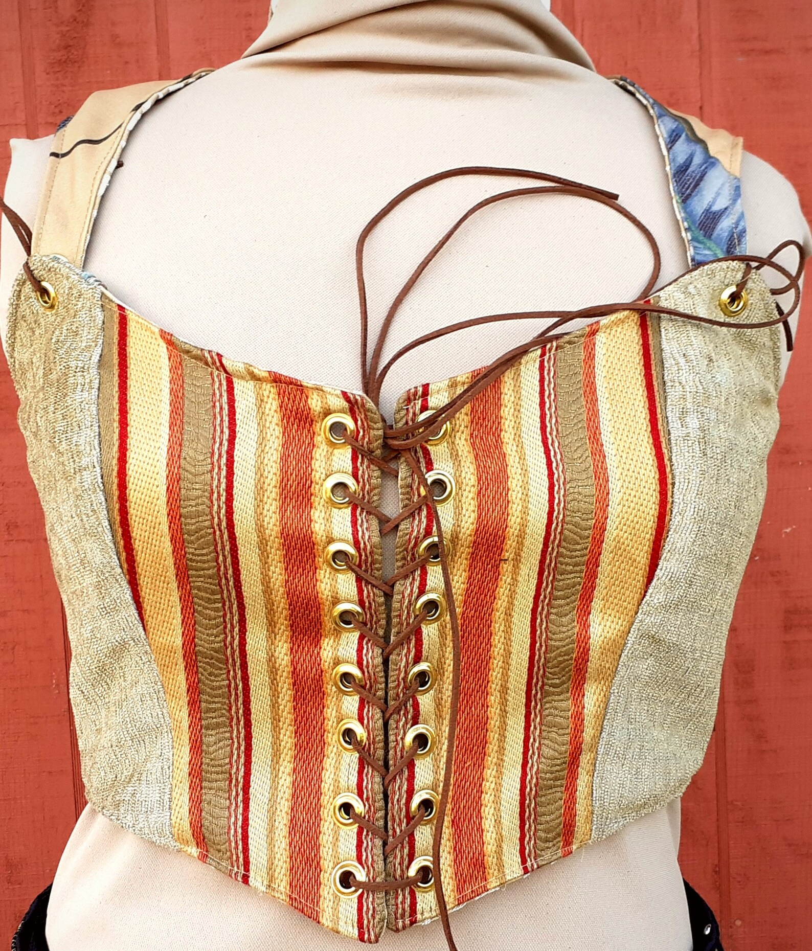 Corset/bodice/bustier/vest/ Waist Coat/ Two in One - Etsy