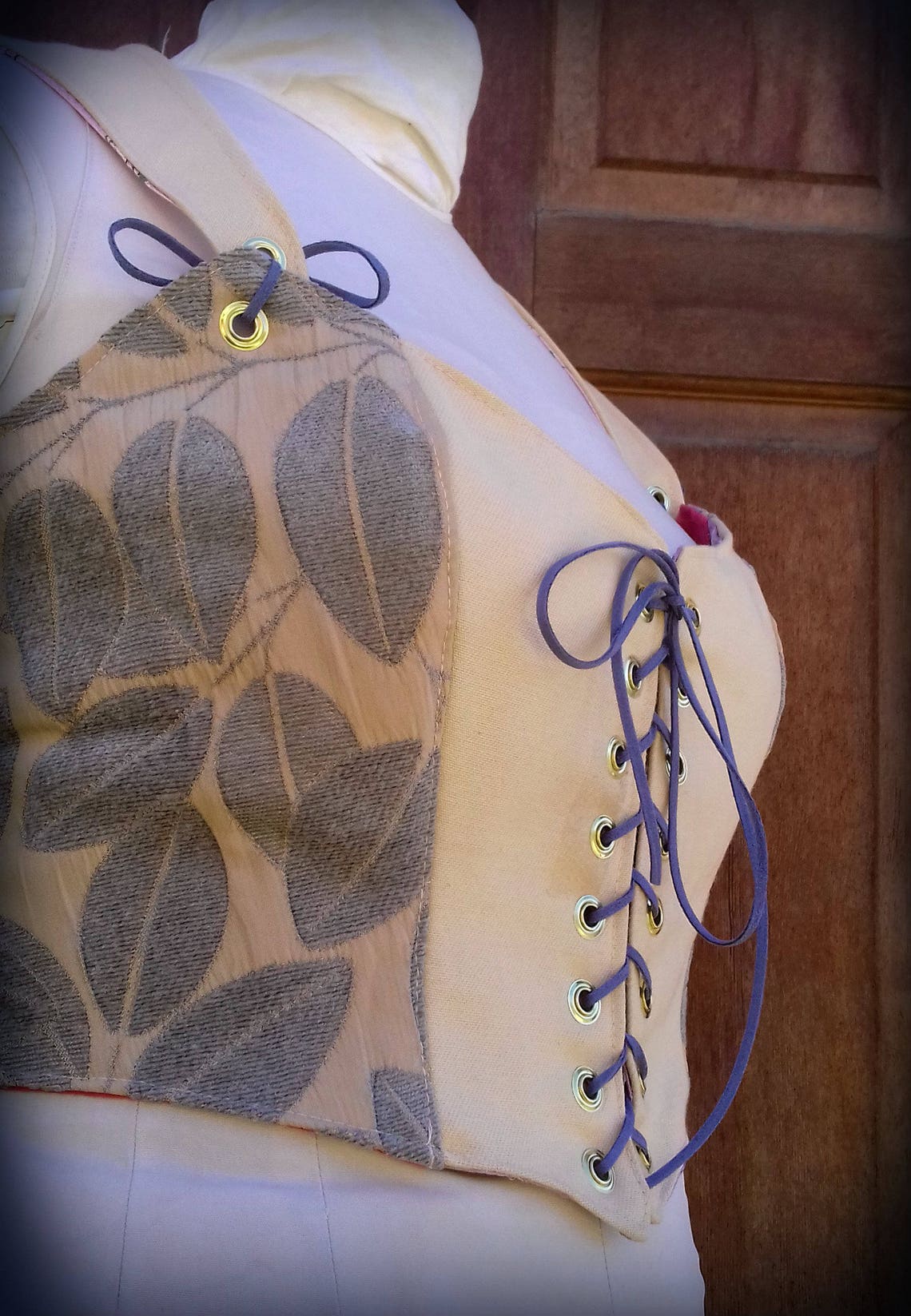 Corset/bodice/bustier/vest/ Waist Coat/ Two in One - Etsy