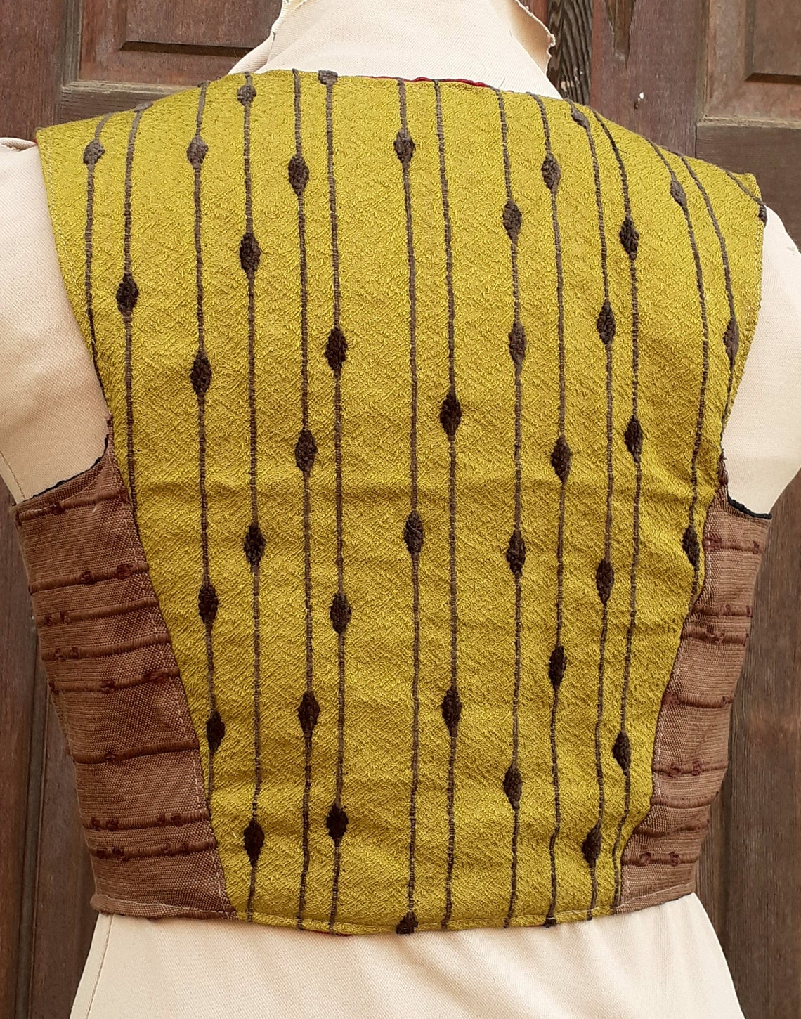 Corset/bodice/bustier/vest/ Waist Coat/ Two in One, Reversible ...