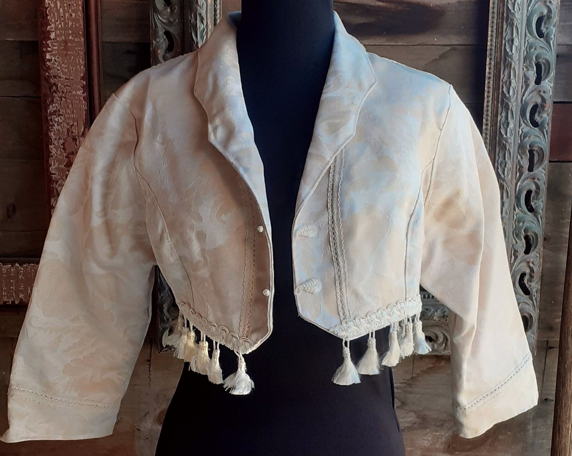Egg Shell Bolero, Short Jacket, Shrug - Etsy