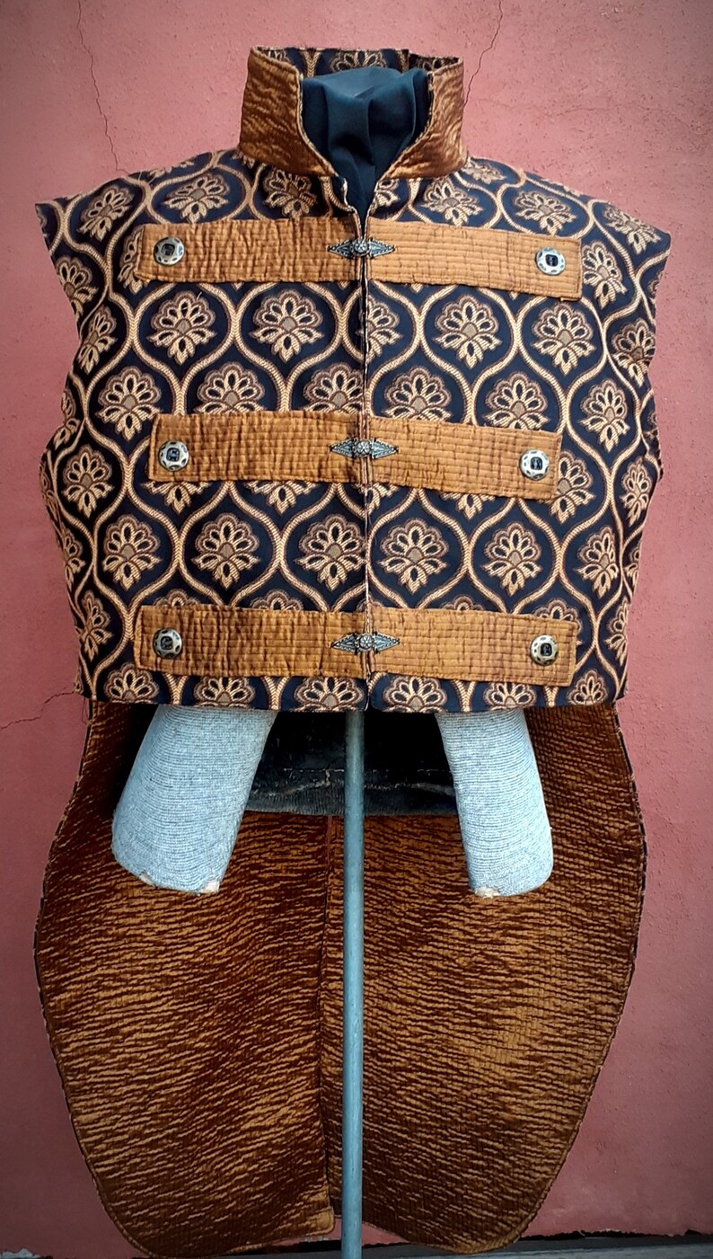 Coat Tails Waist Coat Sleeveless Coat Festival Wear Funky | Etsy