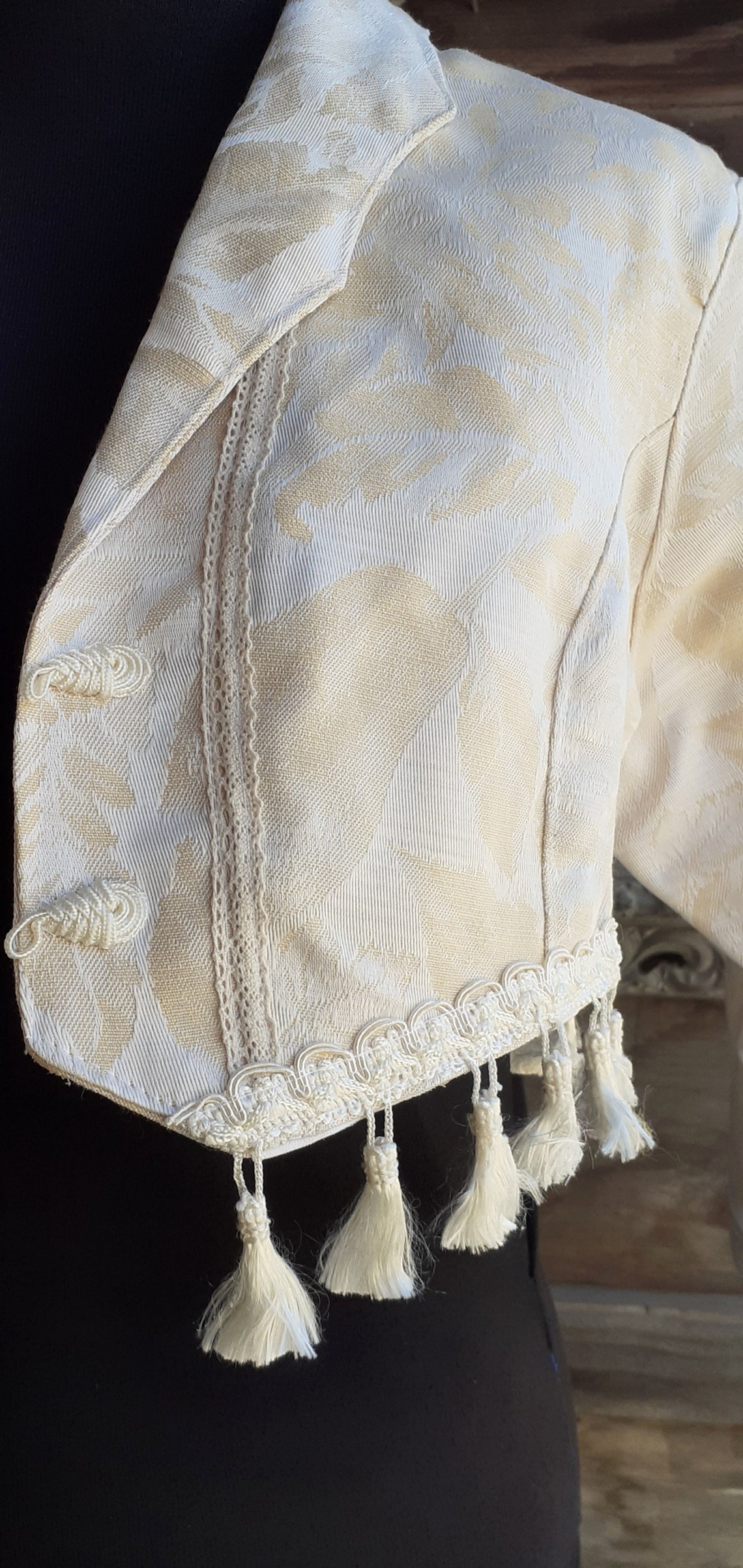 Egg Shell Bolero, Short Jacket, Shrug - Etsy