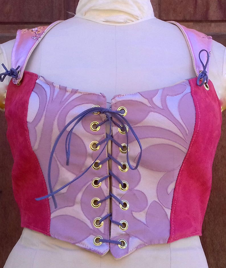 Corset/bodice/bustier/vest/ Waist Coat/ Two in One - Etsy