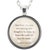 Custom Quote Necklace, Gift for Her, Christmas Gift, Personalized ...