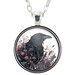 Raven Necklace, Crow Black Bird Gifts, Wildlife Art Jewelry, Norse ...