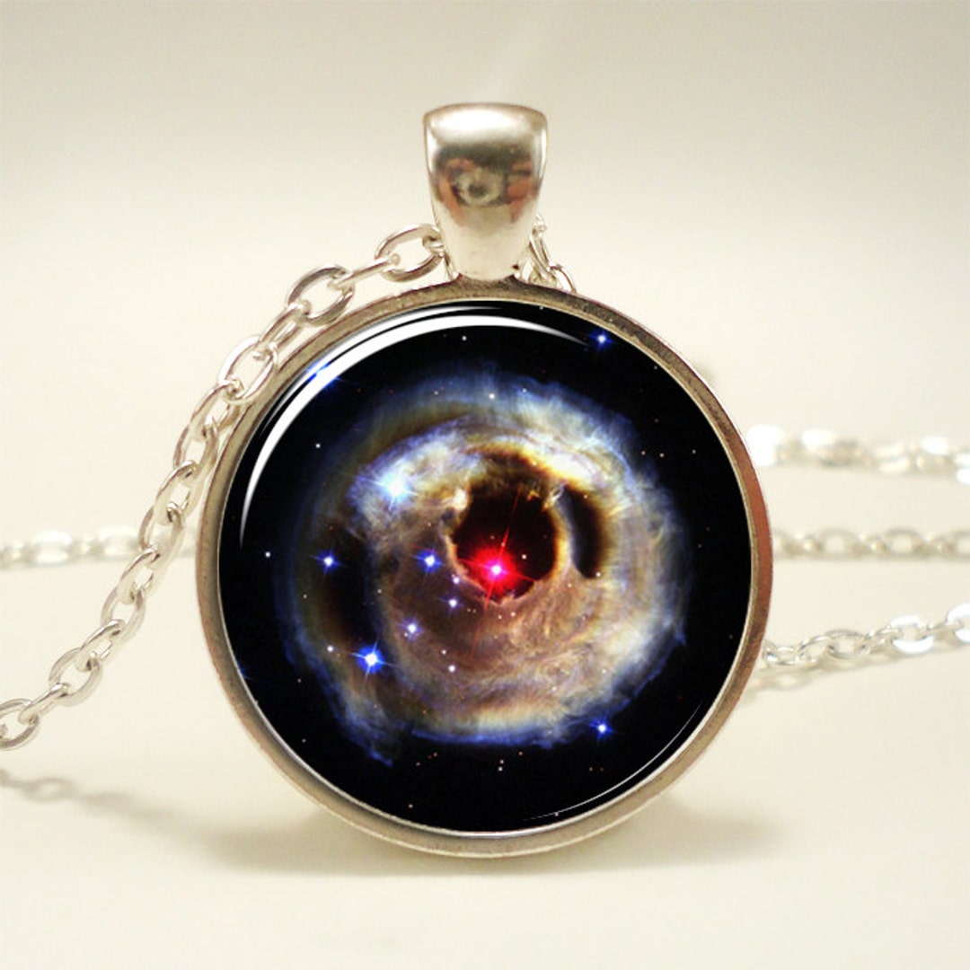 Galaxy Necklace, Heavenly Nebula Pendant, Stars and Universe Jewelry ...