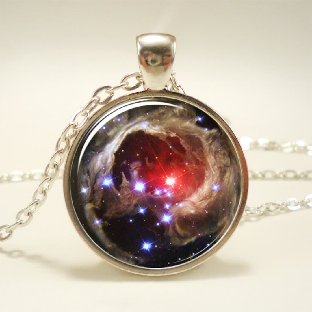 Galaxy Necklace, Nebula Jewelry, Stars and Universe Hipster Space ...