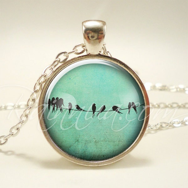 Bird Necklace - Etsy