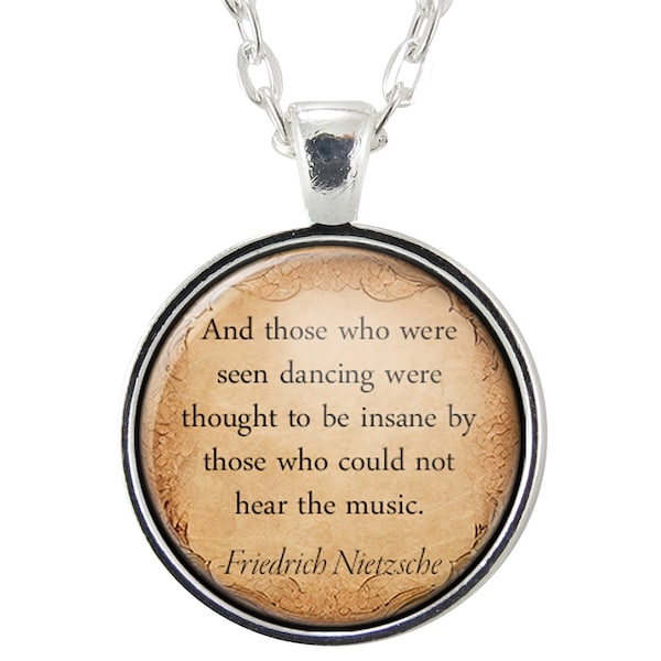 Quote Necklace - Etsy
