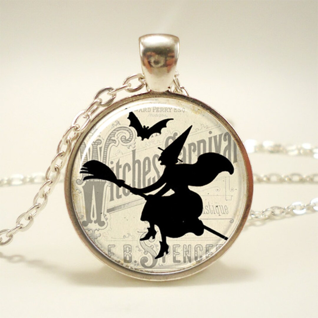 Witch Necklace, Halloween Jewelry 1183S1IN - Etsy
