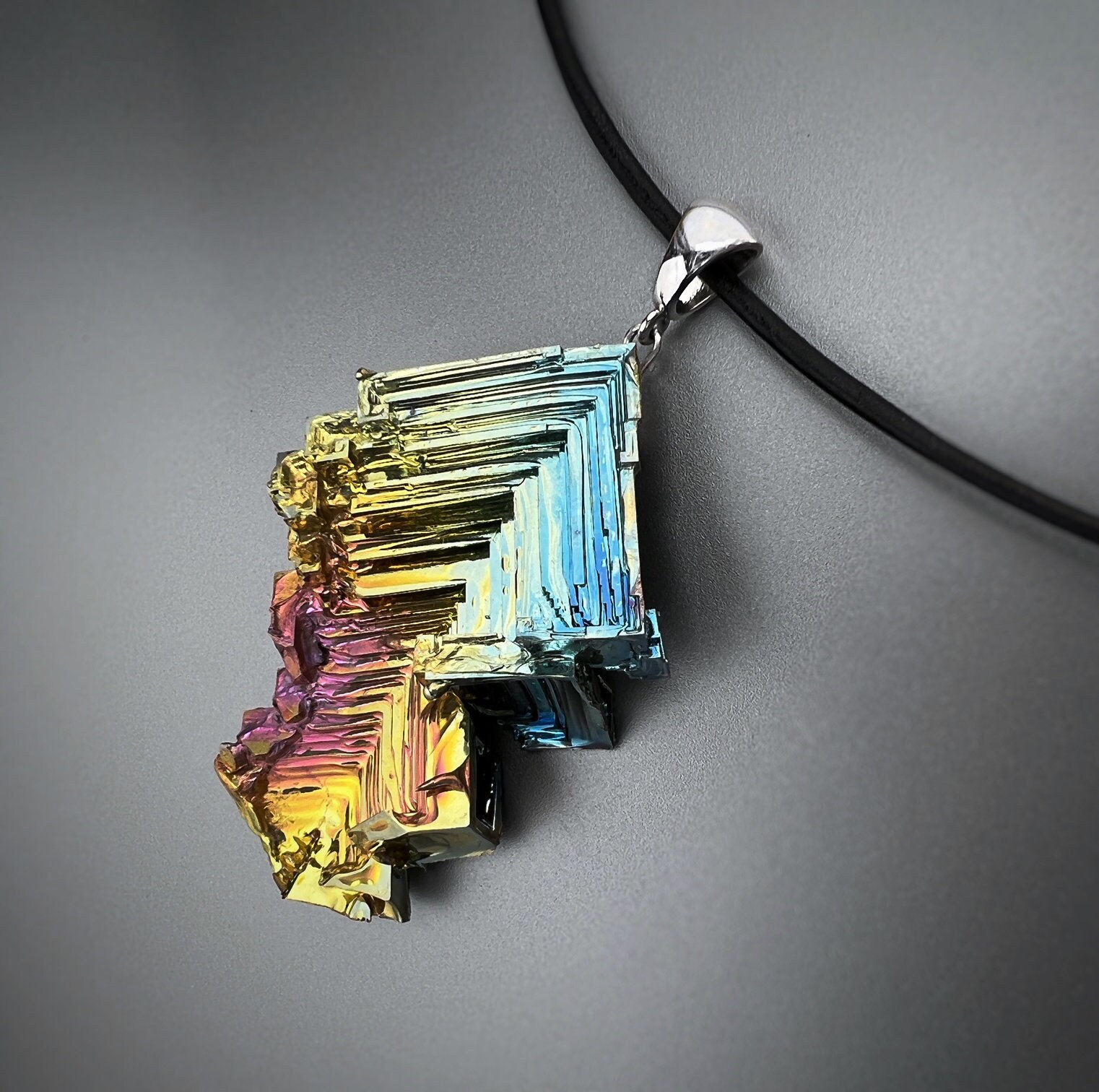 Bismuth Necklace