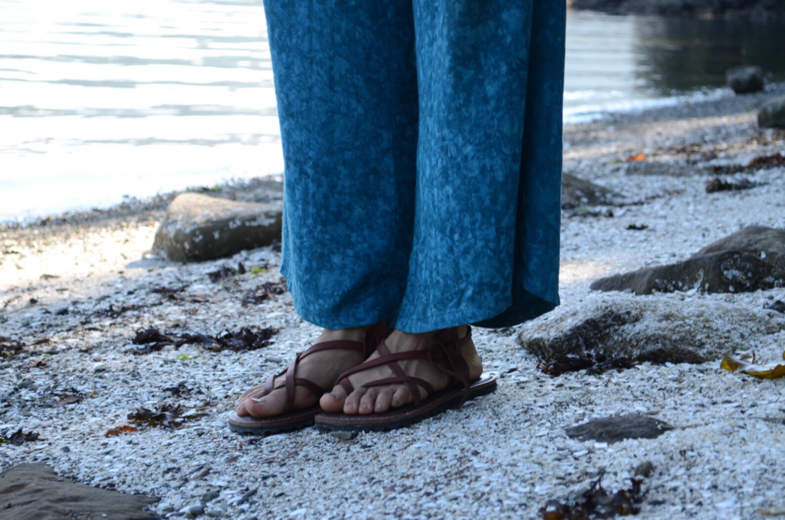 Peaceful Warrior Handmade Leather Sandals Leather Sandals for Women ...