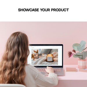 Editable Motion Candle Mockup, Video Amber Glass Candle Jar Template ...