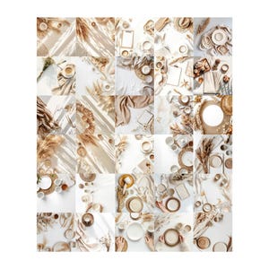 70+ Boho Background Bundle | Add Your Own Products | Digital Background ...